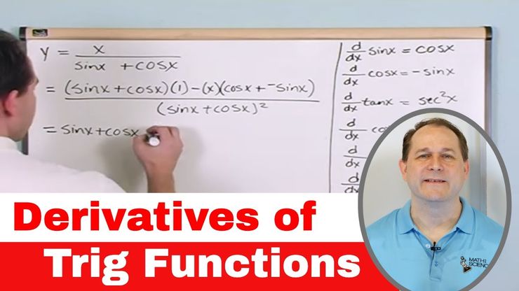 Derivative Trig Definitions Trigonometric Functions Formulas,