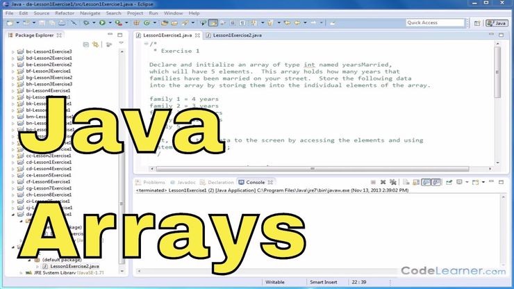 Int Array Java Example Arrays In Java Data Structures Prepinsta